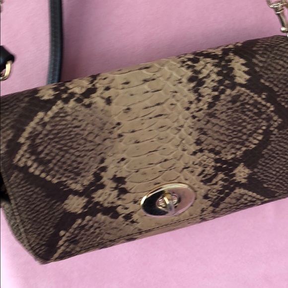 Coach | Bags | Coach Snake Skin Crossbody | Poshmark